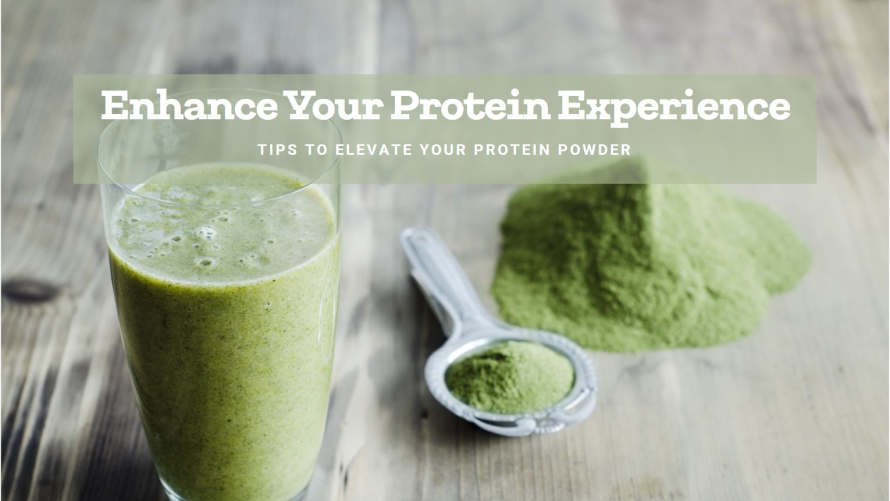 How to Make Protein Powders Taste Better – Millie's Sipping Broth